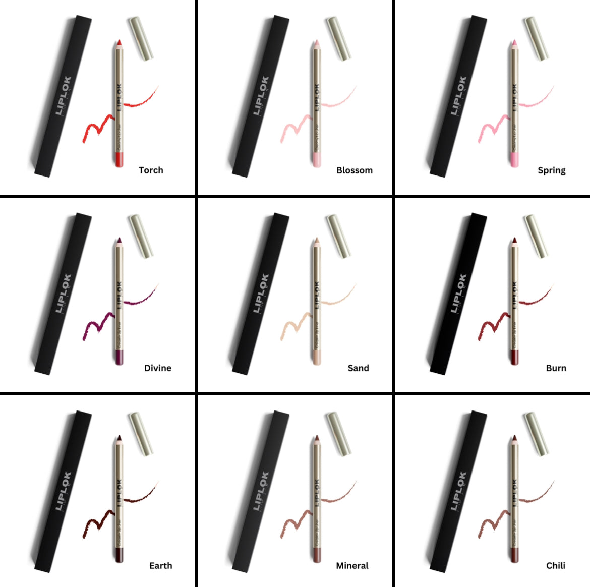 Creamy Lip Liners – LipLok Cosmetics